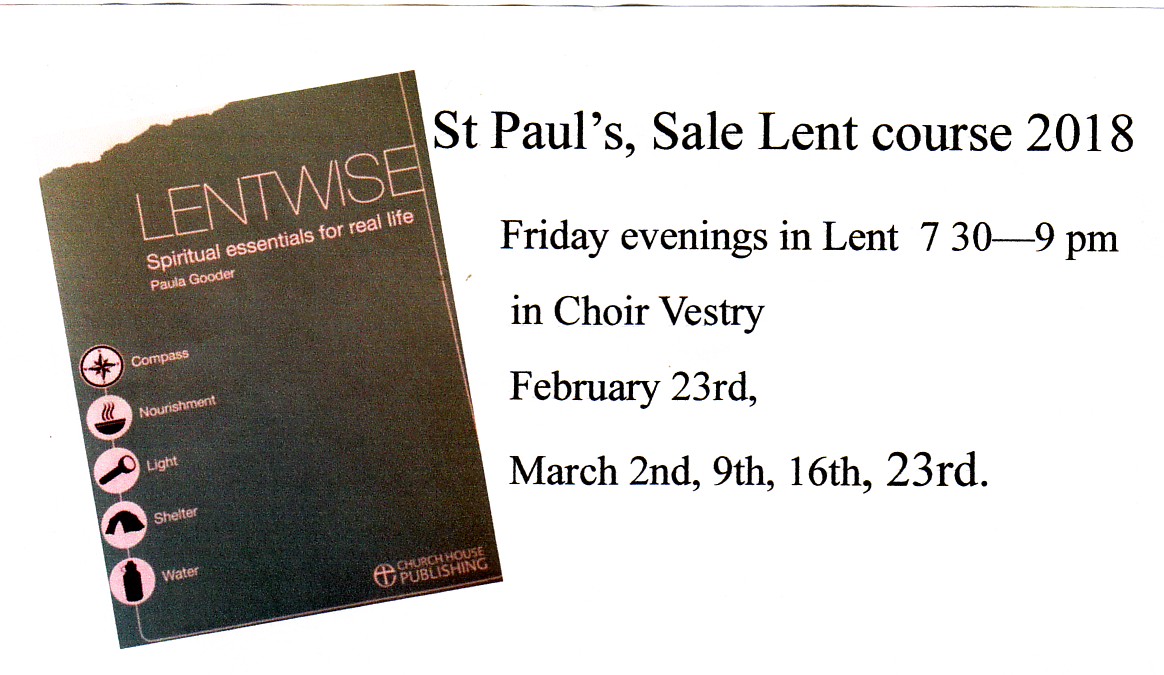 Lent Course – St Paul's Church, Sale